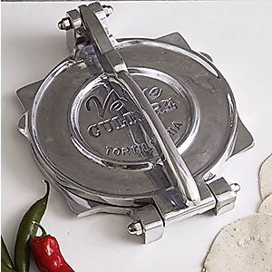 Verve Culture 8.5'' Tortilla Press/Homemade Tortilla Maker/Handmade Aluminum Tortilla Press