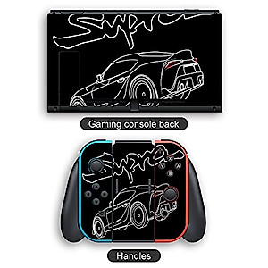 Supr-a GR--- The Skin of The Switch Controller-The Whole Body PVC Sticker Decal Covers The Skin of The Switch Controller-The Delicate Matte Texture restores The Feeling of Bare Metal