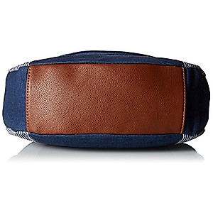 Sakroots womens Foldover Crossbody Bag Cotton Canvas, Multifunctional Purse With Adjustable Strap Zipper Pockets Sustainable Durable Design, Navy Spirit Desert, One Size US