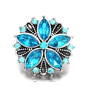 LOVGLISTEN 12pcs 20mm Snap Button Chunk Jewelry Charms Snap Bracelet Accessories for Women (8)