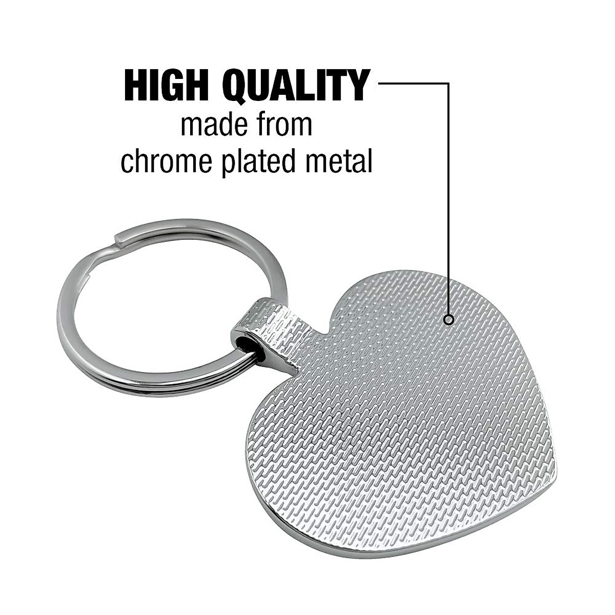 My Little Pony Fluttershy Face Keychain Heart Love Metal Key Chain Ring