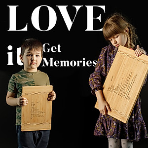 Custom Recipe Cutting Board, Handwritten Recipe Cutting Board,Personalized Recipe Cutting Board,Family Recipe, Engraved Recipe, Family Heirloom Gift (4. Special Bamboo, Recipe 5 / Can be yours)