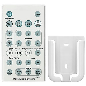 Replacement Remote Control Fit for Bose Wave SoundTouch Music Radio (SystemIII IV II I) AWRCC1 and AWRCC2