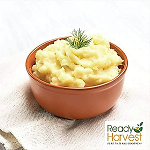 Ready Harvest Dehydrated Food Potato Flakes for instant mashed potatoes | Camper must haves camping essentials | Hurricane Preparedness Items, Survival Food, 10 Can | 30 Year Shelf Life | 6 Cans