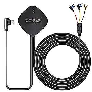 PORMIDO Hardwire Kit for PR996K Rear View Mirror Cam, Low Voltage Cut-Off for Vehicle Battery Protection