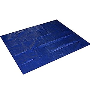 LRIKING Pool Cover Tarpaulin Inground Rectangle Solar Blanket Cover Shield Hot Tub Cover - Waterproof Outdoor SPA Cover Swimming Pool Protector (Color : Blue, Size : 2.85m*1.85m)