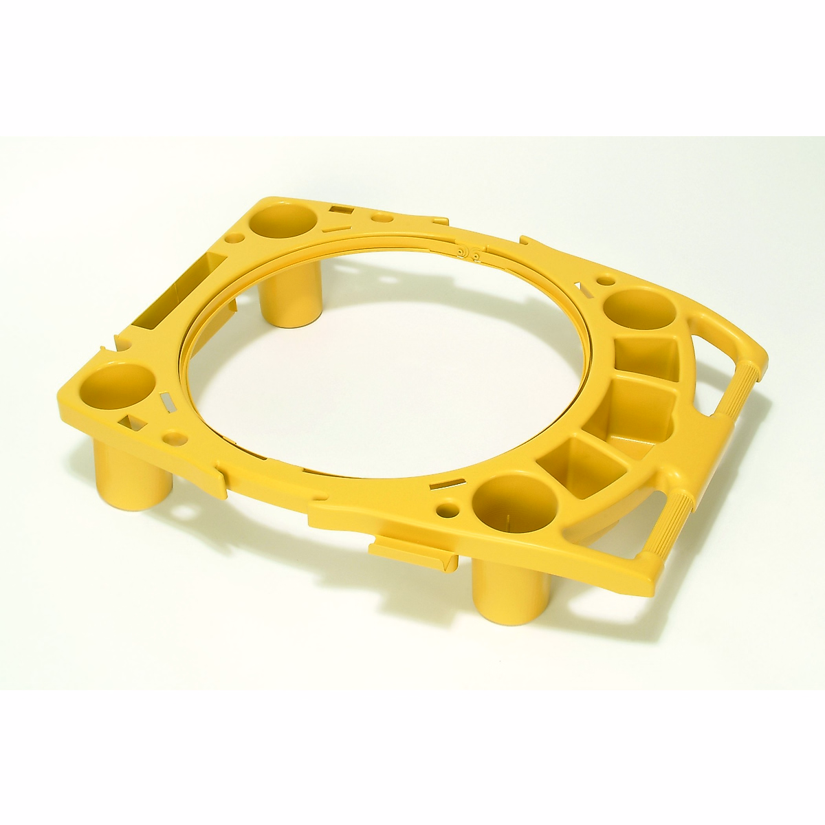 Rubbermaid Commercial Products BRUTE Trash Can Caddy for 44-Gallon BRUTE Garbage Bins, Black, Cleaning Caddy Storage