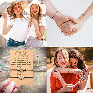 Tarsus Friendship Bracelets Gifts, Best Friend BFF Bracelet Gifts for 2 Bestfriend Sister Women Friends Female Birthday Christmas Galentines Day