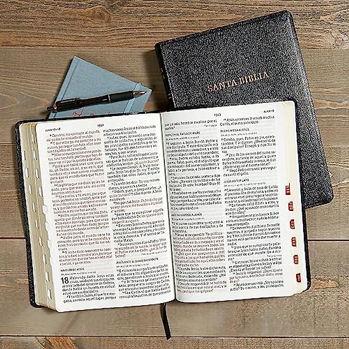 Biblia Reina Valera 1960 Letra súper gigante. Imitación piel, negro, con índice | RVR 1960 Super Giant Print Bible, Imitation leather, Black, Indexed (Spanish Edition)