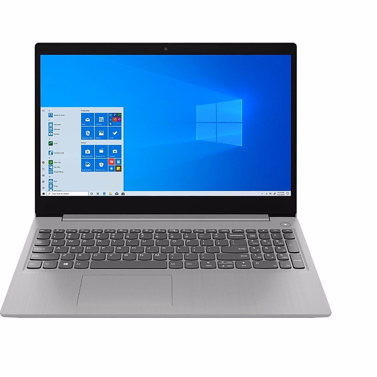 Newest IdeaPad 3 15" HD Touch Screen Laptop, Intel 10th Gen i5-1035G1 Processor, 12GB RAM, 256GB SSD, Webcam, WiFi+Bluetooth, HDMI, Windows 10 S, 1-Month AimCare Support