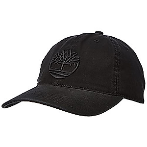 Timberland Men's Soundview Cotton Canvas Hat, Black, One Size