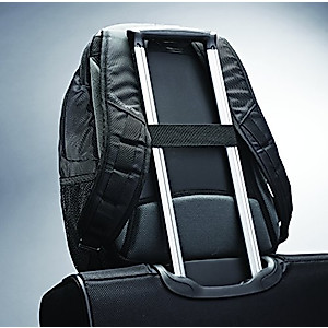 Samsonite Tectonic 2 Medium Backpack, Black, 16.9 x 12.2 x 8.2-Inch