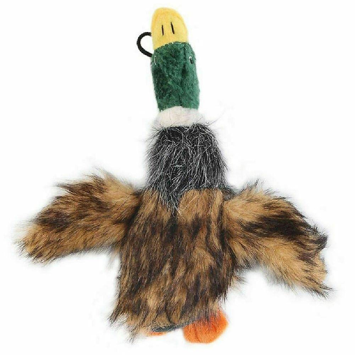 NATEFEMIN Funny Pet Dog Puppy Squeaky Duck Squeaker Plush Mallard Sound Play Chew Toy New Dog Pet Chewing Biting Toys Make Fun for Fun