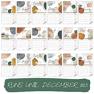 Aesthetic Wall Calendar in Abstract Art Design - Runs Until December 2023 - The Perfect Monthly Calendar for Easy Planning - Incl. 2022