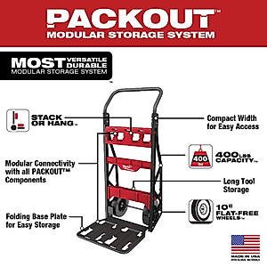 Milwaukee 48-22-8415 PACKOUT 2-Wheel Hand Truck Cart