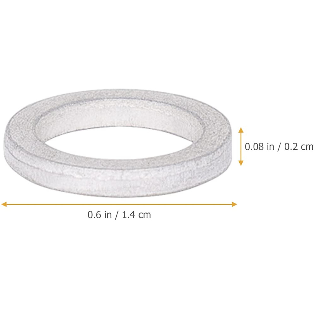 VANZACK 20pcs Wheel Nail Washers Bearing Kit with Washer Mountain Bike Supply Bike Headset Spacer Replacement Tool Bike Installing Kit Reusable Setting Tool Bike Handlebar Stem Spacers