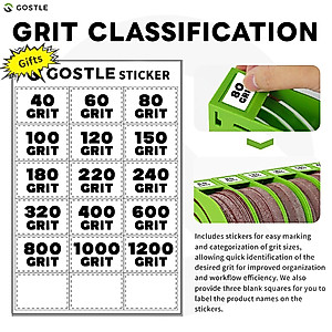 5 Inch Professional Sanding Discs Tool Storage Boxes Set - Efficient Organization, Offset Snap-On Connection, Grit Classification, Space-Saving Design, Versatile Application - 8 boxes