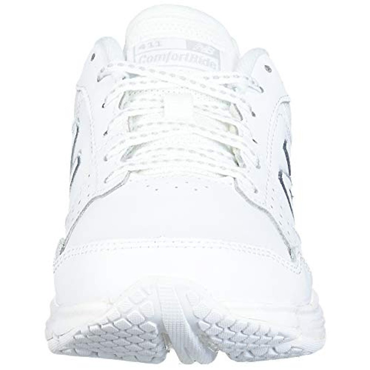 New Balance Women's 411 V1 Walking Shoe, White/White, 10