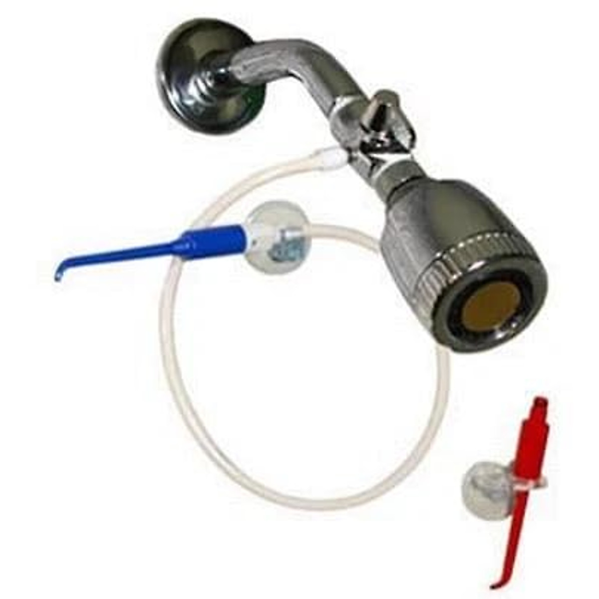 Oral Breeze | Red & Blue Replacement Tips | Water Flosser Irrigator Tips | Compatible with All Oral Breeze Products