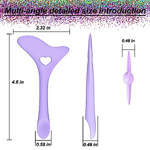 SHANPIN 2pcs Eyeline Stencils Silicone Winged Tip Eyeline Aid Eyebrow Pencil Stencil Reusable Smoky Eyeshadow Multifunctional Eye Makeup Tool Kit Quick Stencil Aid Eyeline Molds Eyeliner Stencil