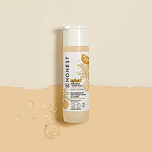 The Honest Company 2-in-1 Cleansing Shampoo + Body Wash | Gentle for Baby | Naturally Derived, Tear-free, Hypoallergenic | Citrus Vanilla Refresh, 10 fl oz