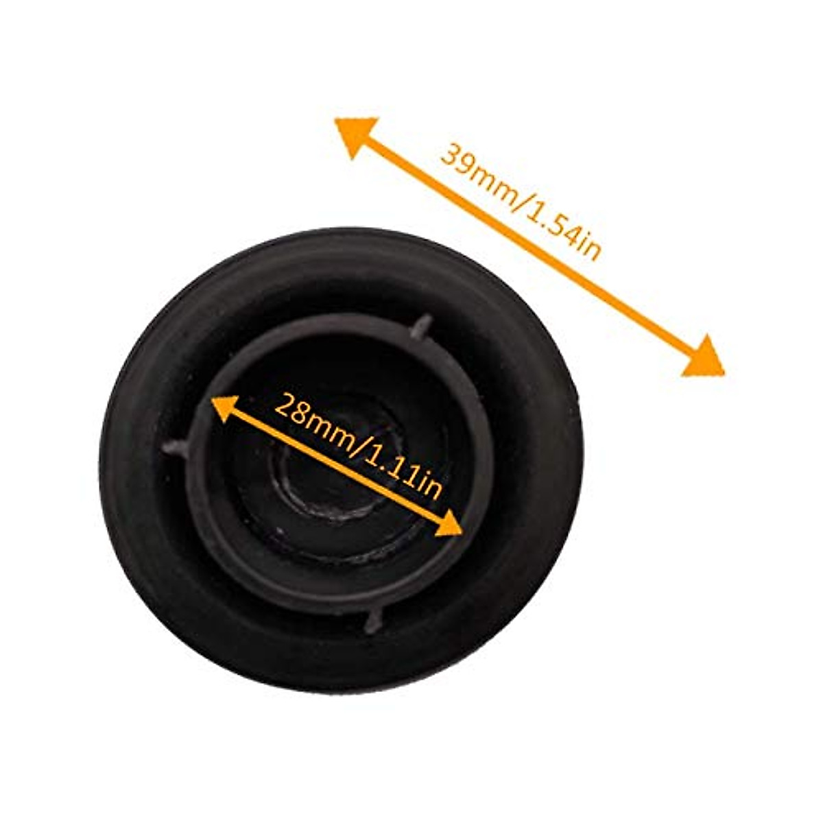 Gas Can Stopper Cap Replacement 2 Pack