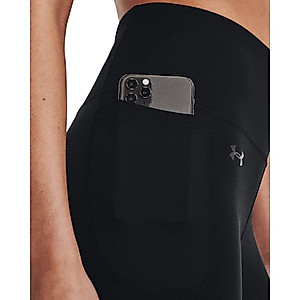 Under Armour Womens Motion Leggings, Black (003)/Jet Gray, Medium