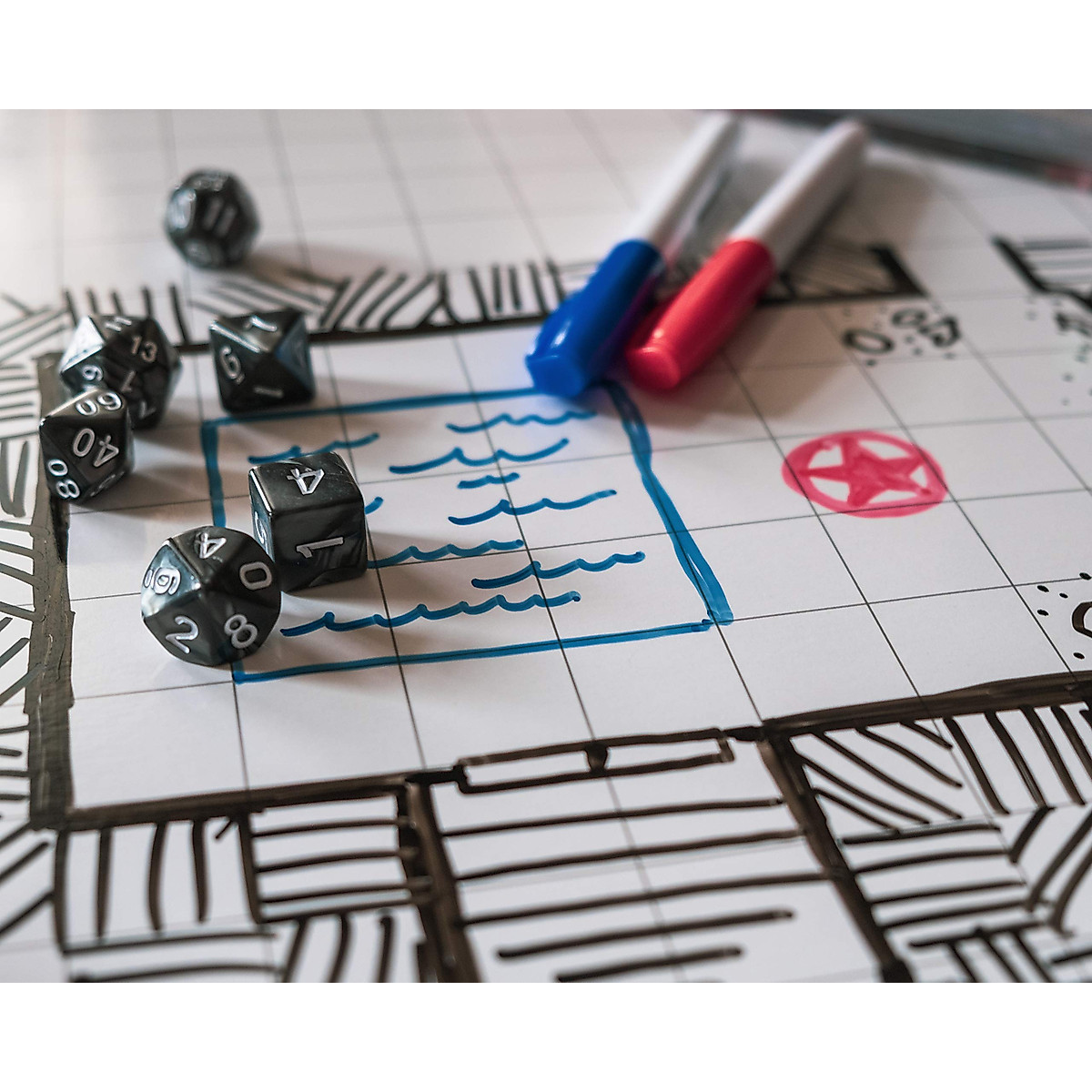 Fat Zebra Designs RPG DND Mat (1 Pack)