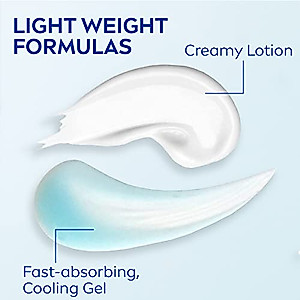 NIVEA Skin Firming Body Lotion Variety Pack with 16.9 Fl Oz Hydrating Body Lotion and 6.7 Oz Skin Firming Gel Cream