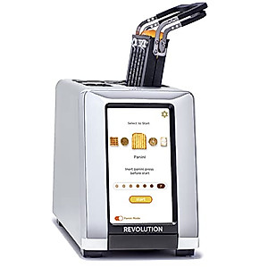 Revolution InstaGLO® R180S Toaster + Revolution Panini Press Bundle. Make grilled cheeses, quesadillas, paninis, tuna melts and other sandwiches in your toaster (2 items)