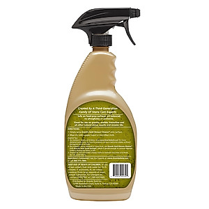 Granite Gold Shower Cleaner Spray for Quartz, Granite, Marble, Ceramic, and Other Stone Tub Surfaces, Made in the USA, 24 Ounces, Gold