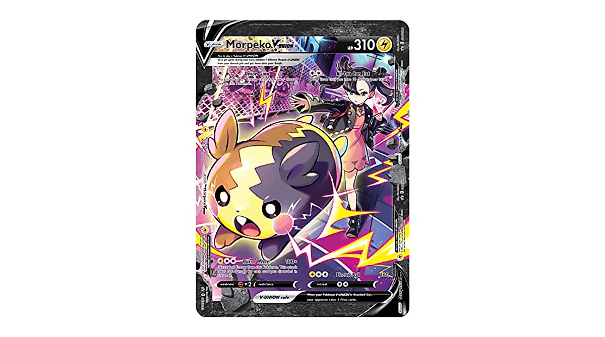 Morpeko V-Union Box - Pokemon TCG Premium Playmat