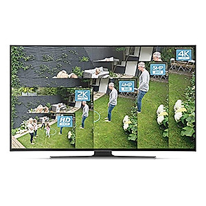 Amcrest 4K NV4208E-AI 8-Channel AI NVR (8-Port PoE) Smart NVR, Facial Recognition, Facial Detection & Vehicle Detection - Supports 8 x 4K IP Cameras, Supports up to 2 x 8TB Hard Drives (Not Included)