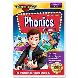 Phonics Volume 1 DVD by Rock 'N Learn