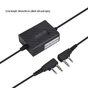 90cm/35.4in Khead Two Way Radio Repeater Box for Baofeng UV5R DM5R GT3TP, Plug and Play, Easy to Carry