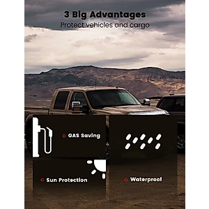 Logan Tonneau Cover Soft Roll up for 2015-2023 F150,Truck Bed Covers Compatible with 2015-2023 F150 6.5FT