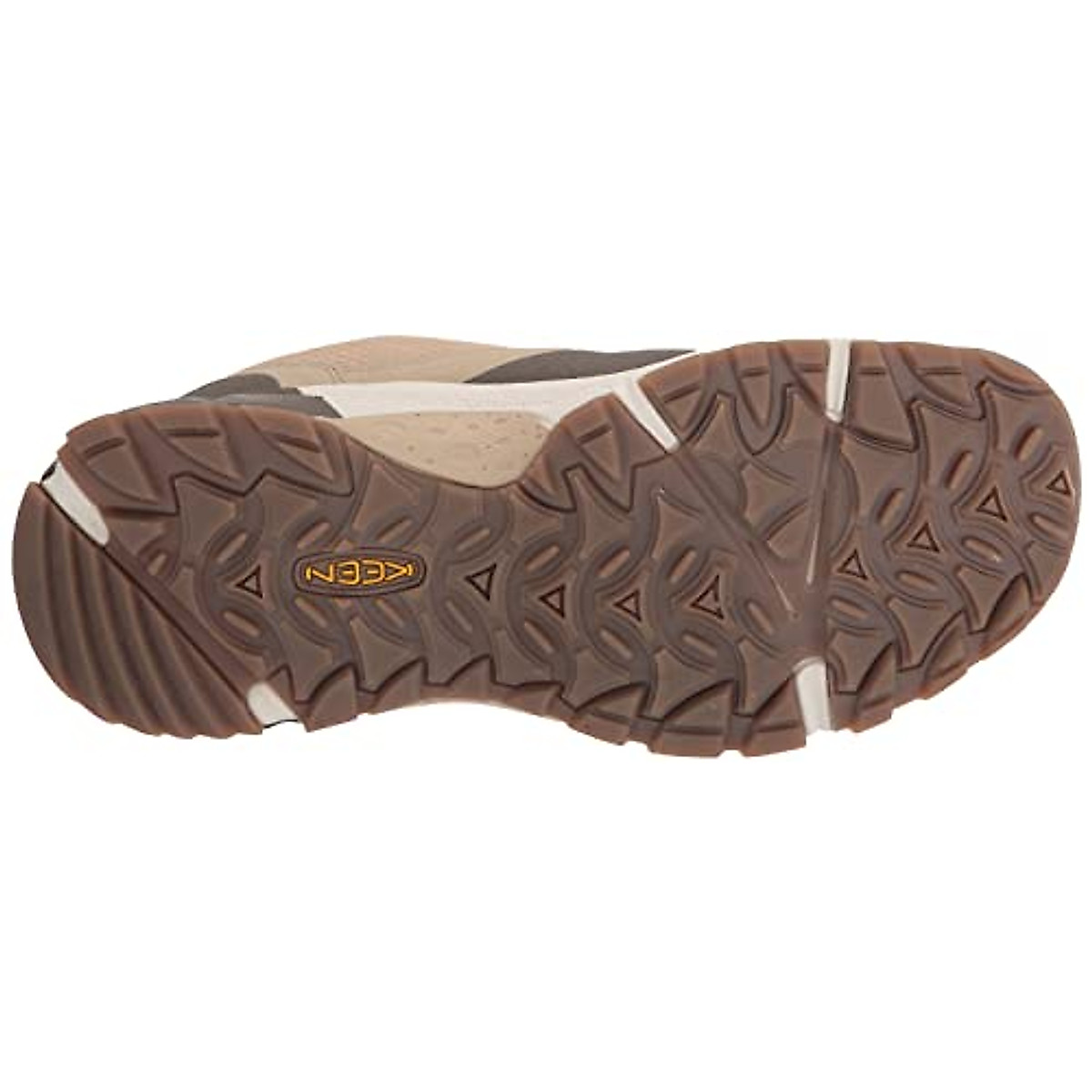 KEEN Women's Wasatch Crest Low Height Lightweight Waterproof Sneaker, Safari/Timberwolf, 7.5