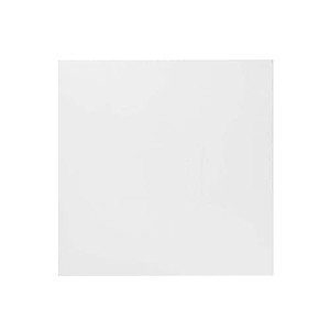 Modway Lippa 28" Square Wood Top Bar Table, White, Black Base