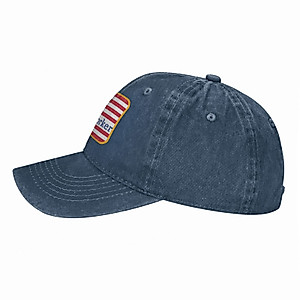 Pictetw U.S Flag Postal Worker Baseball Cap Mail Carrier Hat-Trucker Hats for Men and Women Navy