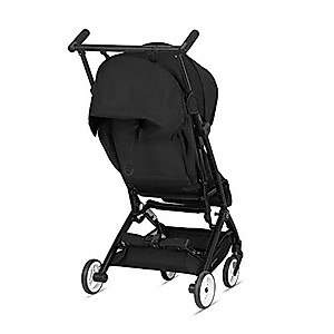Cybex Fold Libelle Stroller UltraLightweight Small Hand Luggage Compliant Compact Stroller Fits Car Seats Sold Separately Infants 6 Months+, Deep Black