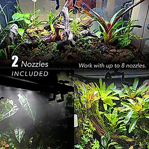 MRREPTILE Reptile Mister, Misting System for Reptiles Terrarium, Mister for Chameleon Turtle Lizard, MS200 Mister New Version, Tank Mister