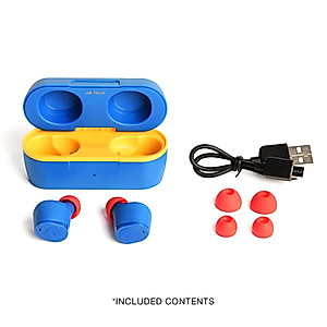 Skullcandy Jib True In-Ear Wireless Earbuds, 22 Hr Battery, Microphone, Works with iPhone Android and Bluetooth Devices - 92 Blue