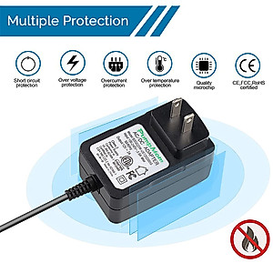 PumpMom 12V 2A Power Adapter Charger for Spectra S1 S2 S100 S200 and SG Synergy Gold Breast Pump, Replacement Power Supply for Motif Luna Brreast Pumps