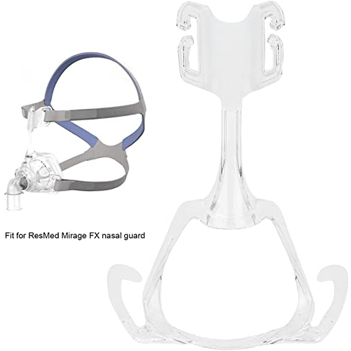 Replacement Frame System, Replacement Frame For Reuse Of Breathing Machine Accessories, Fit for ResMed Mirage FX Nasal Guard