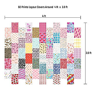 ZJNB 60 PCS Preppy Wall Collage Kit Aesthetic Pictures, Preppy Room Decor, Photo Wall, Aesthetic Posters, Preppy Wall Art Print for Teen Girls, Trendy Small Posters for Dorm, Collage Kit