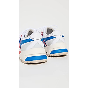 Onitsuka Tiger Women's Delegation Ex Sneakers, White/Electric Blue, 5.5 Medium US