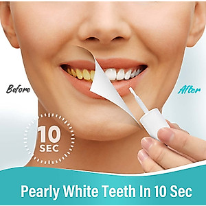 Teeth Whitening Paint, Tooth Paint, Tooth Polish Uptight White, Instant Whitening Paint for Teeth, Easy to Apply