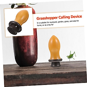 1pc Caller Yard Supply Garden Sound Simulator Insect Sound Imitating Toy Call Simulator Insect Calling Plaything Yard Decoration Insect Calling Device Yard Sound Toy