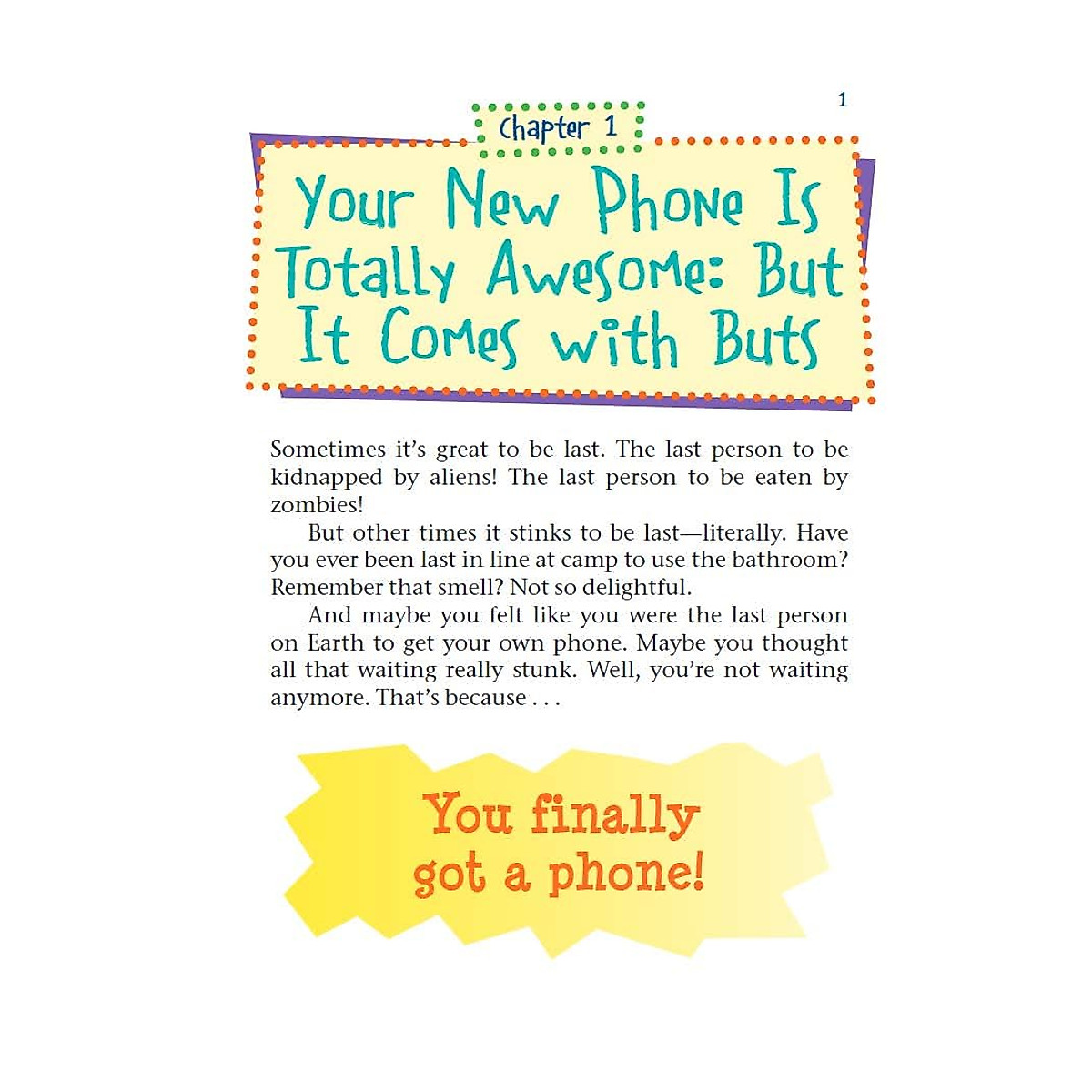 You Got a Phone! (Now Read This Book) (Laugh & Learn®)