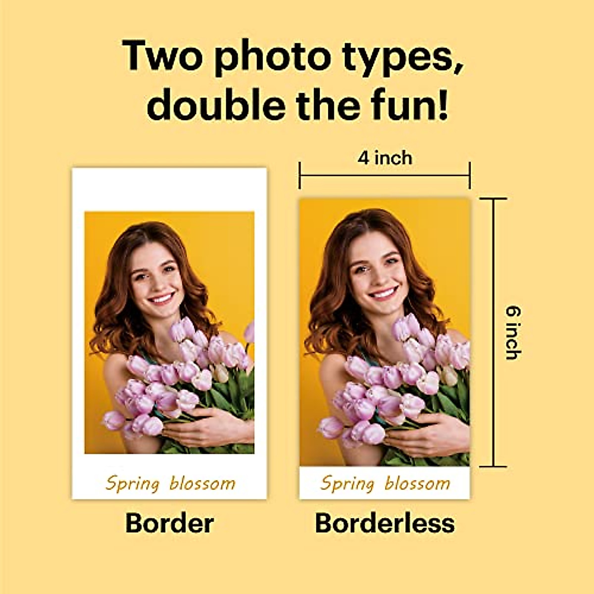KODAK Dock Plus 4Pass Instant Photo Printer (4x6 inches) + 90 Sheets Gift Bundle